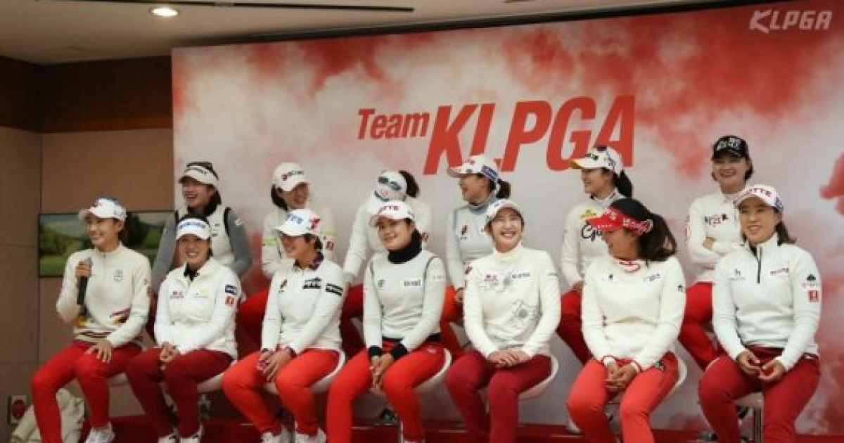 KLPGA 팀, LPGA 팀에 첫날 4승2패로 우위