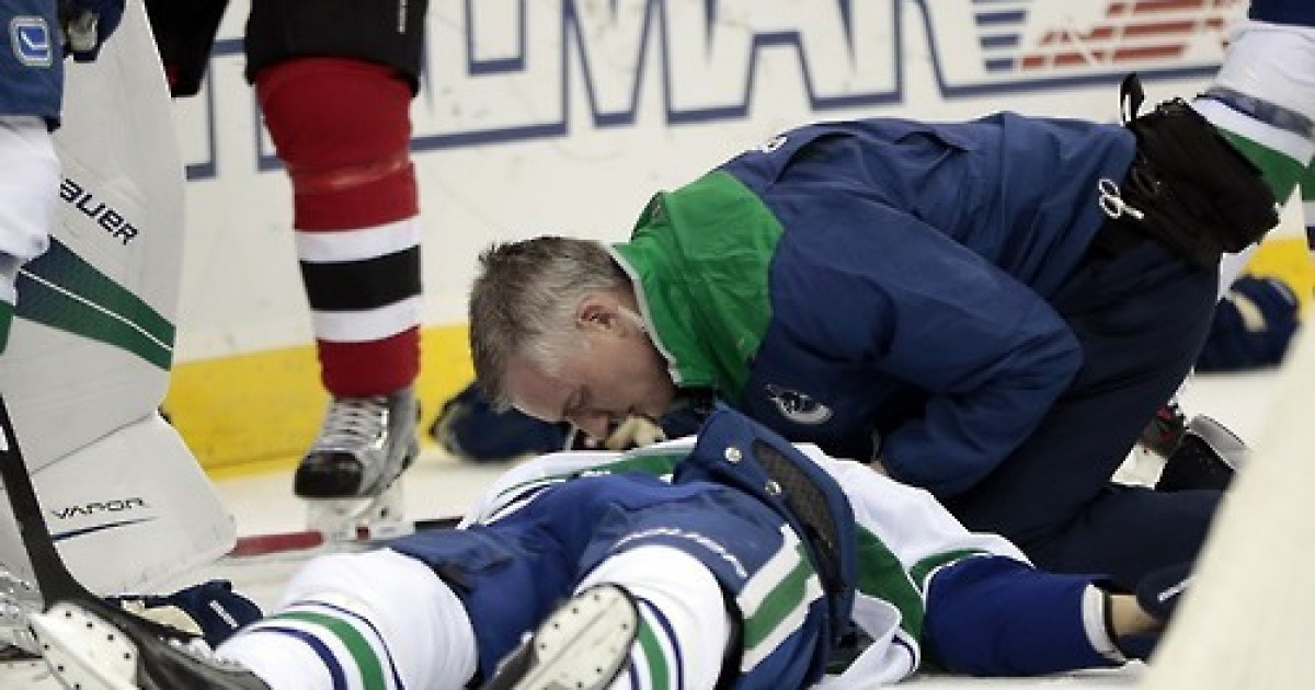 Canucks Devils Hockey