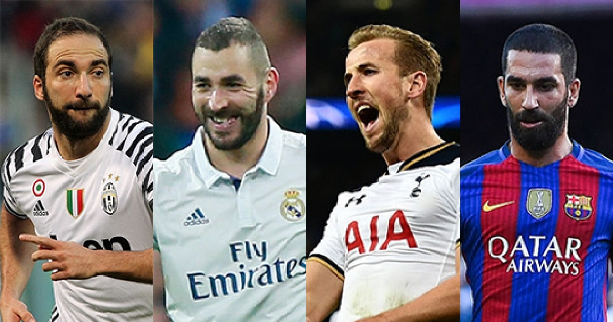 UEFA, UCL 6R MVP 후보 8인 발표..벤제마-케인 포함