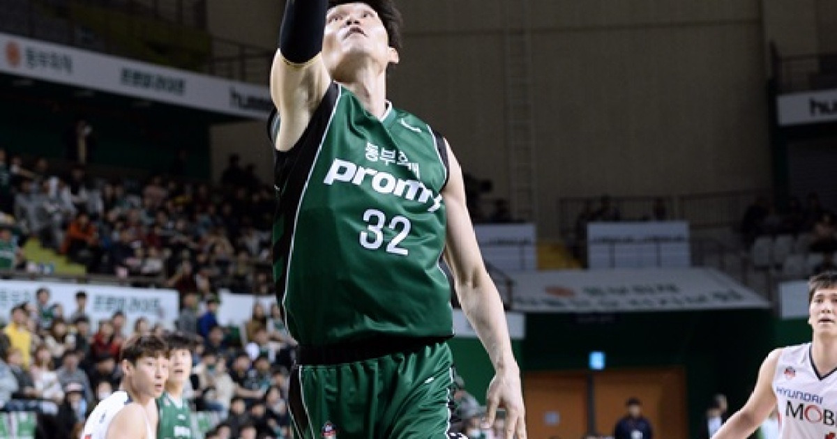 김주성, 개인 통산 9700득점 고지.. KBL 통산 3호