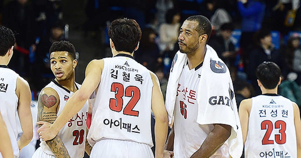 KGC '3연승이다'[포토]