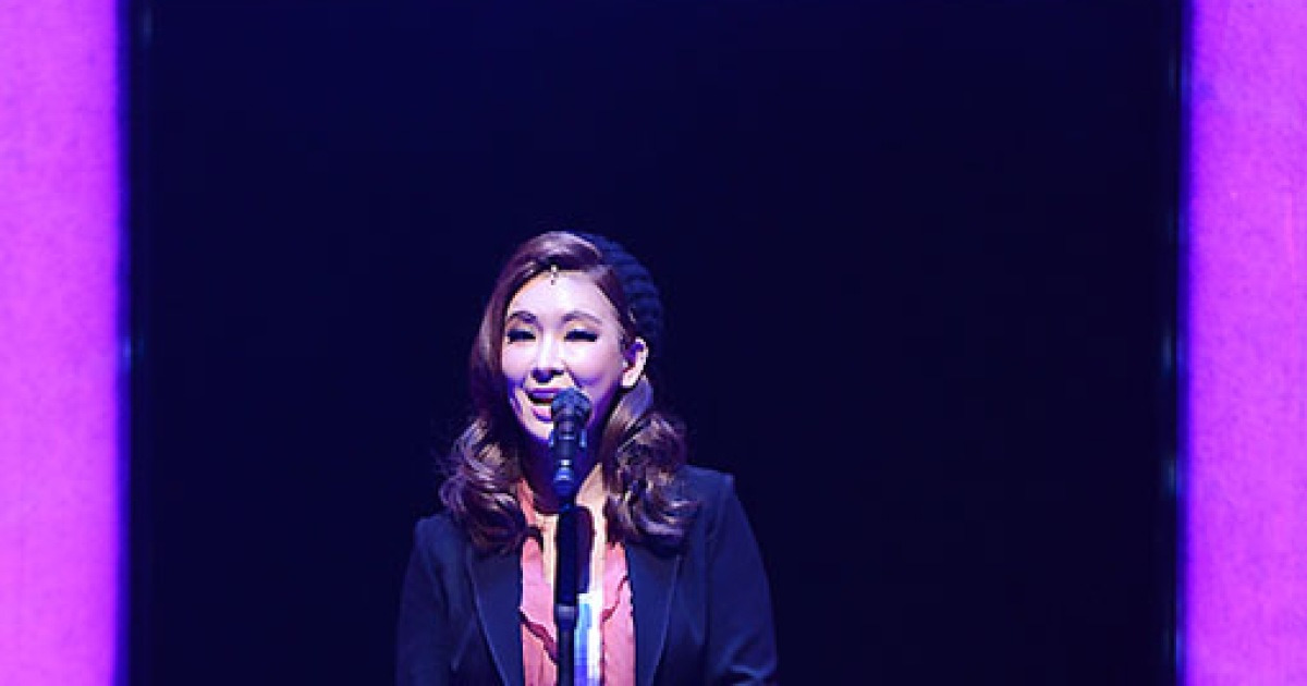 정선아 '감미로운 보이스' [MBN포토]