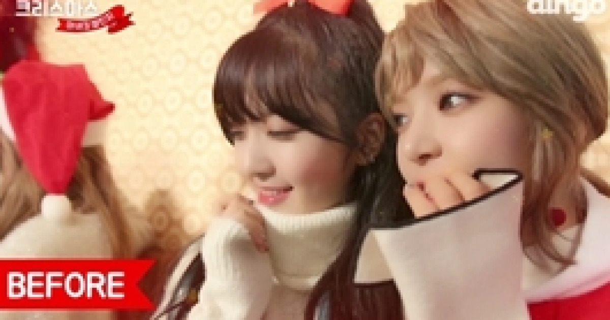 "크리스마스는 AOA와 함께"..AOA, 산타 변신 마네킹 챌린지