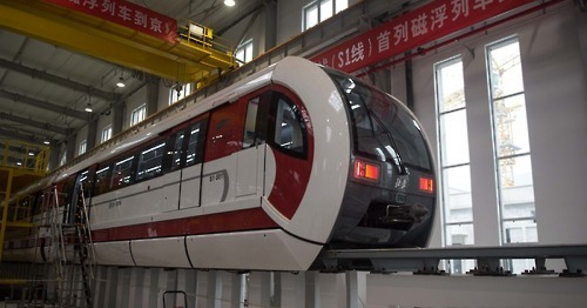 CHINA-BEIJING-1ST MEDIUM-LOW SPEED MAGLEV (CN)