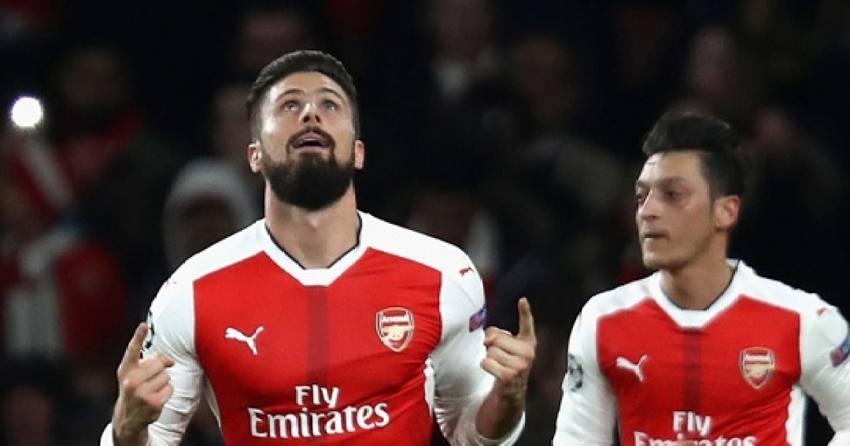 [EPL 리뷰] '지루 결승골' 아스널, WBA에 1-0 승..3위 도약