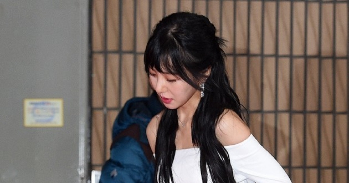 [HEI포토] AOA 민아, '너무 마른 각선미'(2016 KBS 가요대축제)