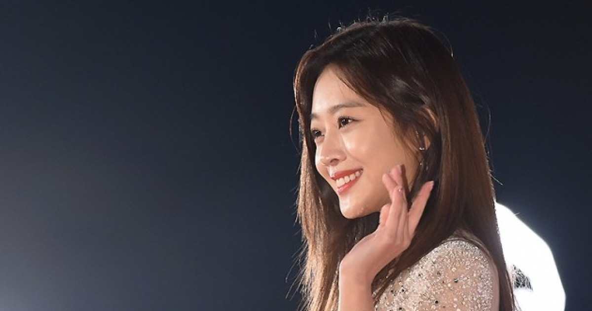 [HEI포토] 조보아, '감탄 금할 수 없는 미소' (KBS 연기대상)