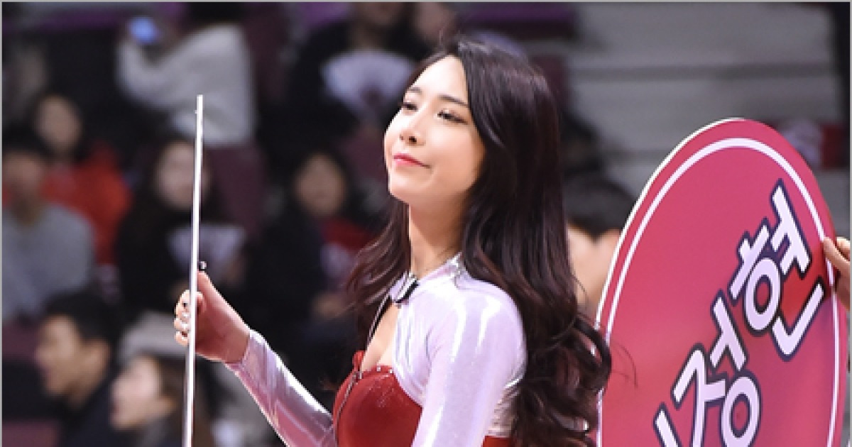 [MD포토] KGC 치어리더 '다함께 응원해요'