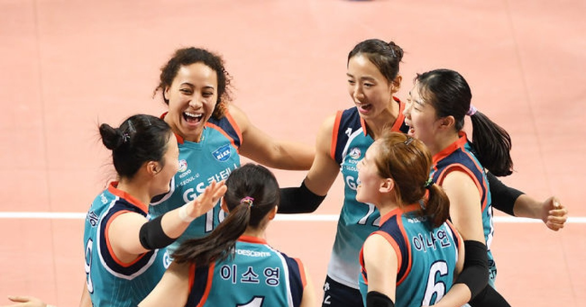 '알렉사 37점' GS칼텍스, IBK기업은행에 3-2 진땀승