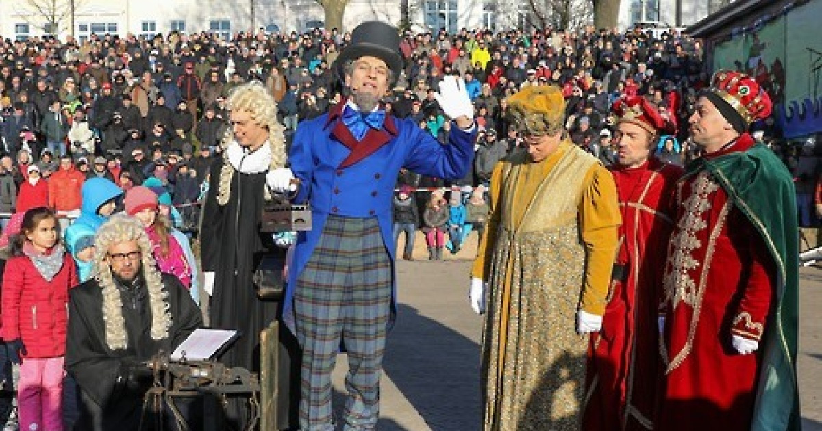 GERMANY TRADITION ICE BET CEREMONY