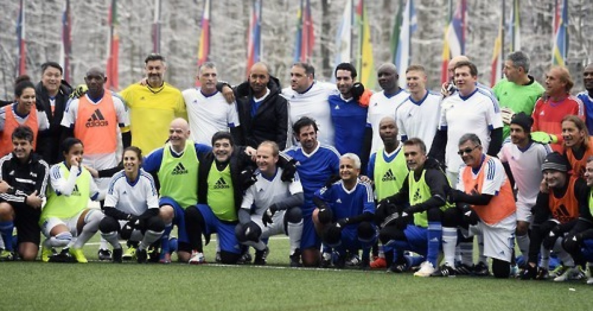 SWITZERLAND SOCCER FIFA LEGENDS