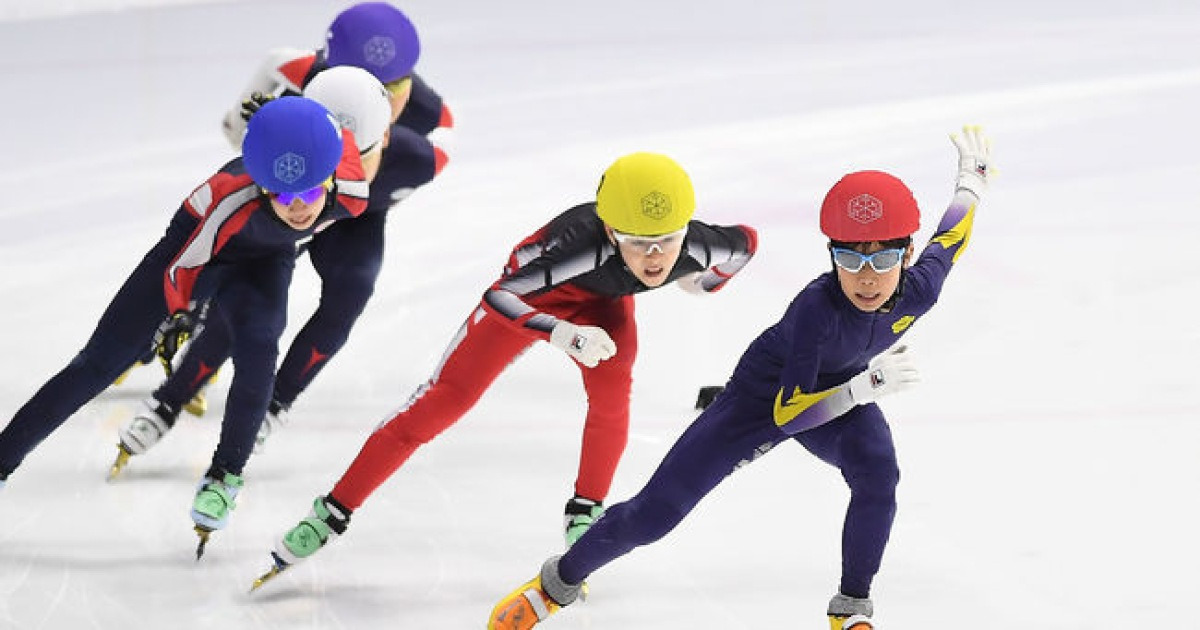 [사진]최성연, 남초부 1500m 1위