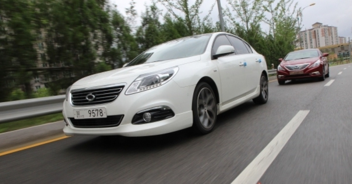 [시승기] 르노삼성차 SM5 TCE.."중형차 새시대 연다" | 탑라이더