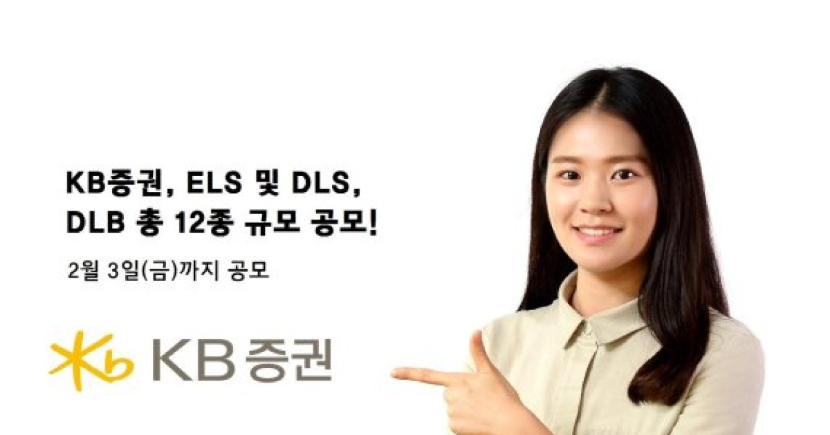 KB證, ELS 및 DLS, DLB 12종 규모 공모
