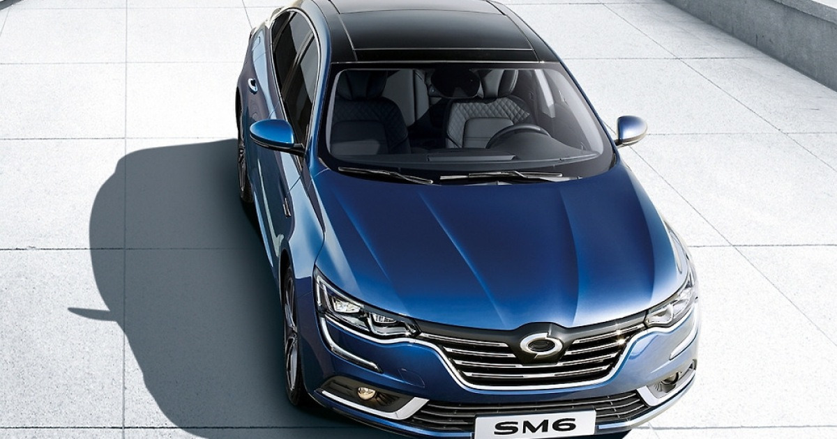 르노삼성 SM6, 국산 디젤 중형차 78% 독식..이유는?