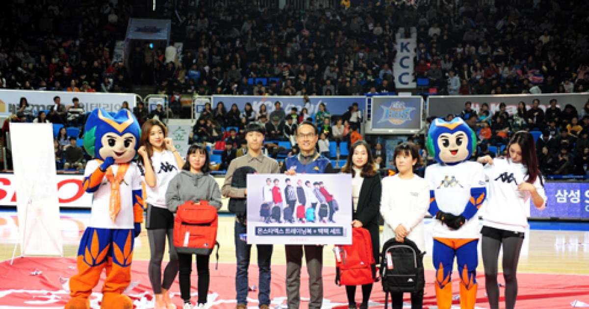 KCC, 'KAPPA DAY'에 역전승.."다양한 이벤트 좋았다"