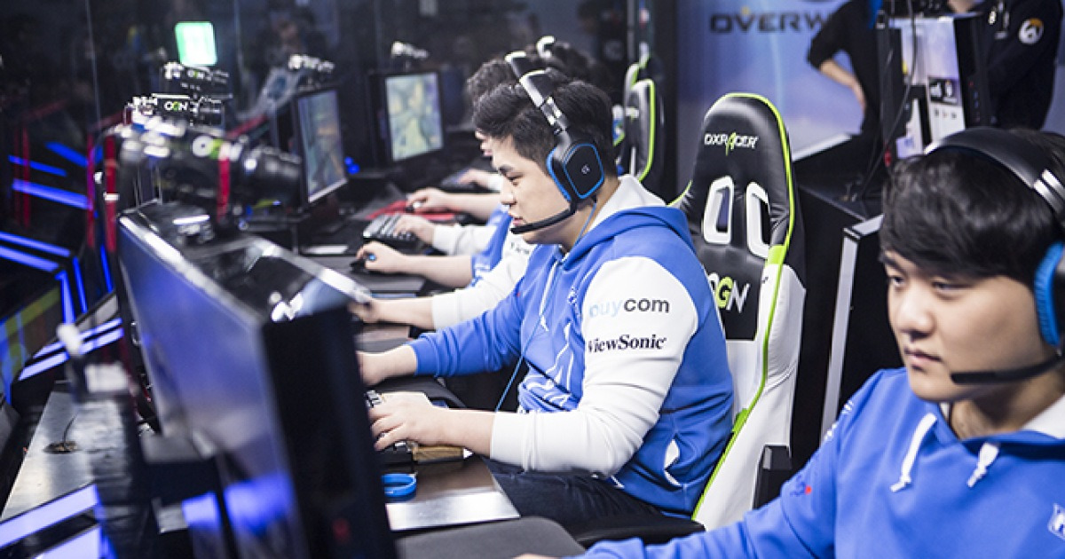 [오버워치 APEX] 아프리카 블루, C9 꺾고 시즌 첫 승