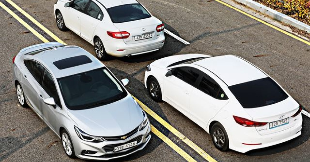 준중형 '3차 대전'의 서막, 아반떼 vs SM3 vs 크루즈