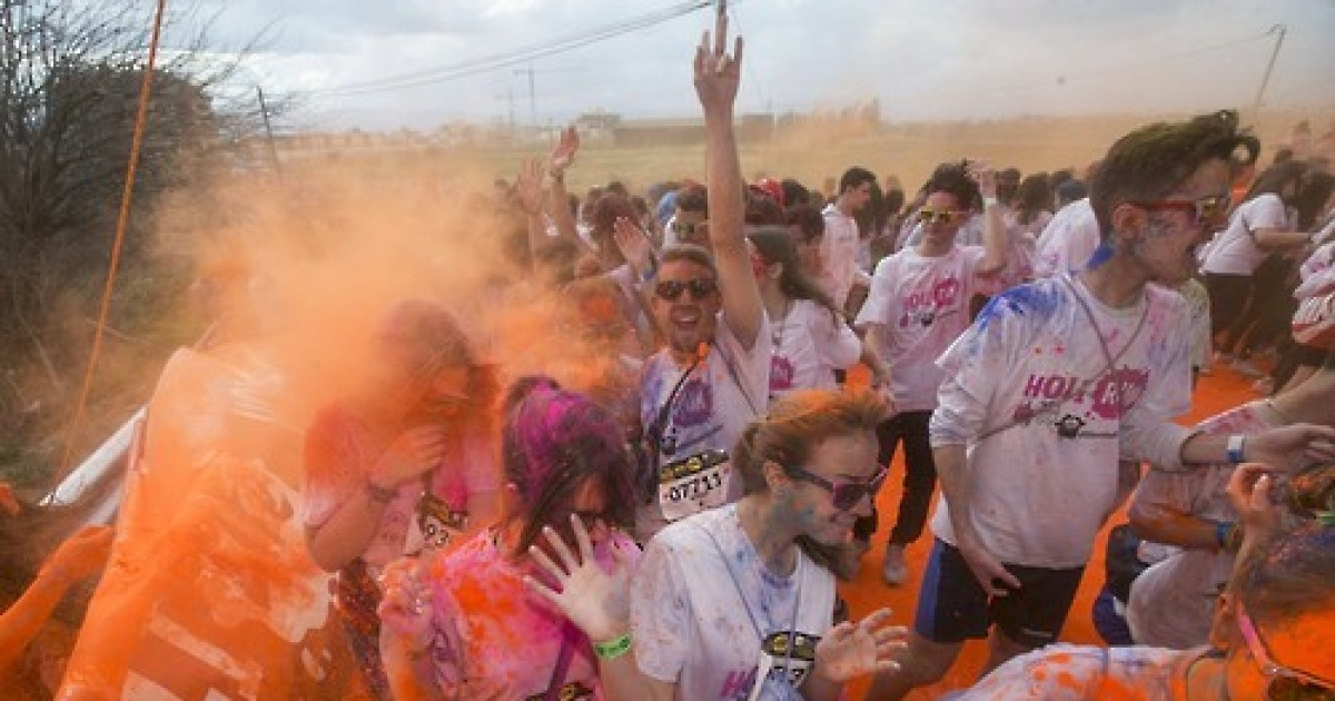 SPAIN HOLI RUN