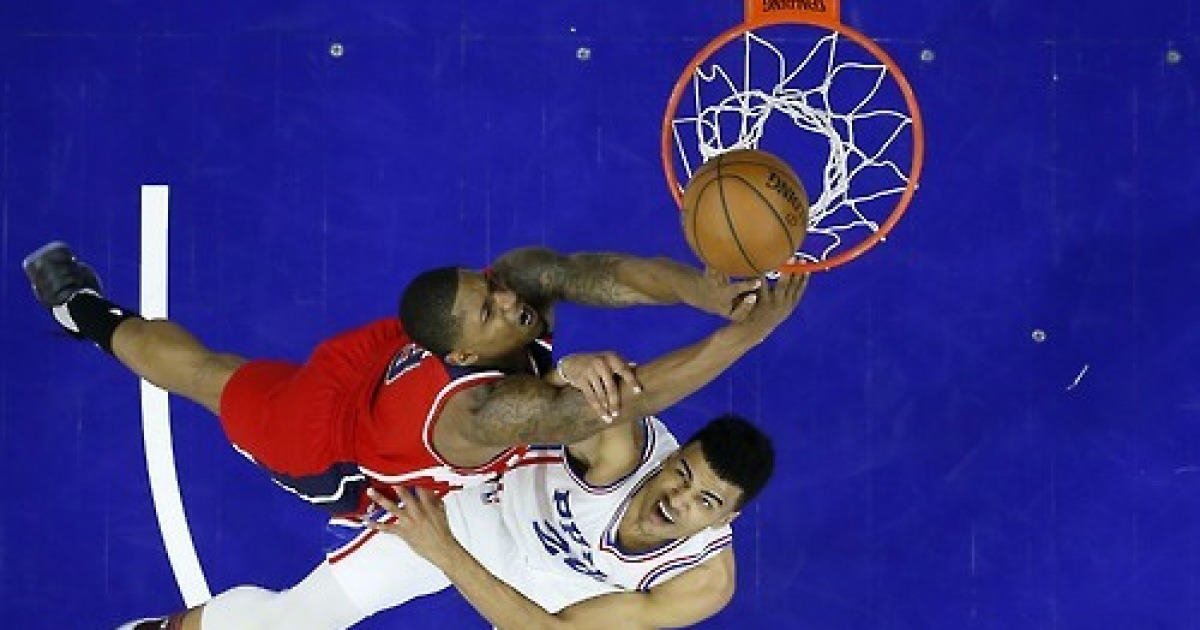 Wizards 76ers Basketball