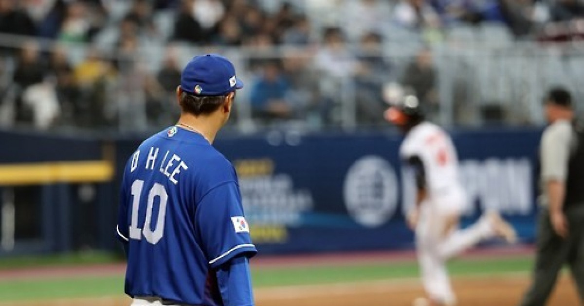 [WBC] '2패' 한국, 사실상 물건너 간 2R 진출 경우의 수