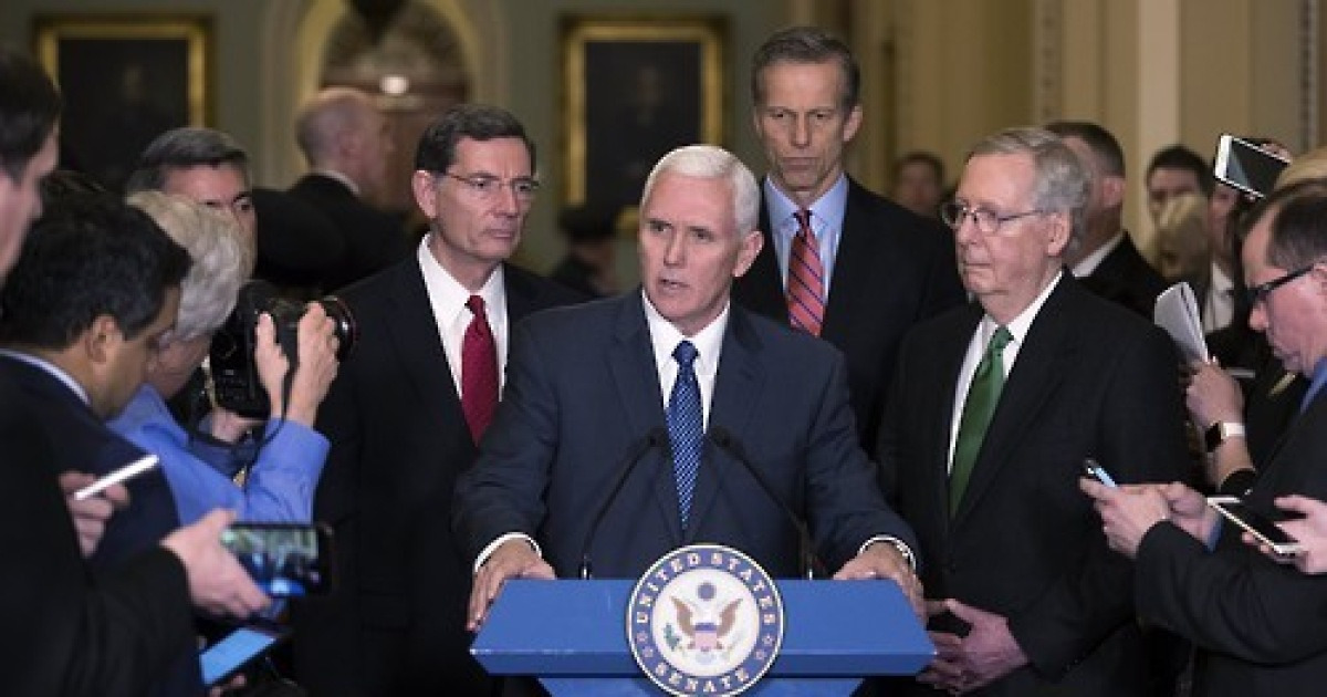 USA PENCE SENATE REPUBLICANS