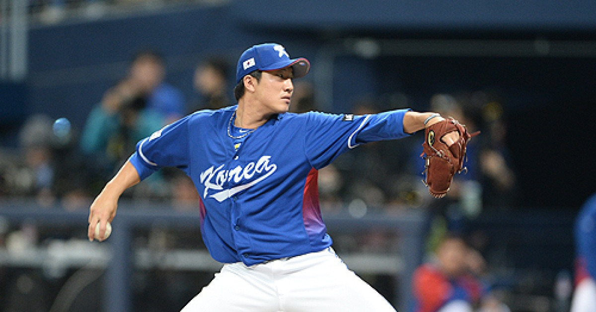 장시환 '위기의 순간 WBC 첫 출전' [MK포토]