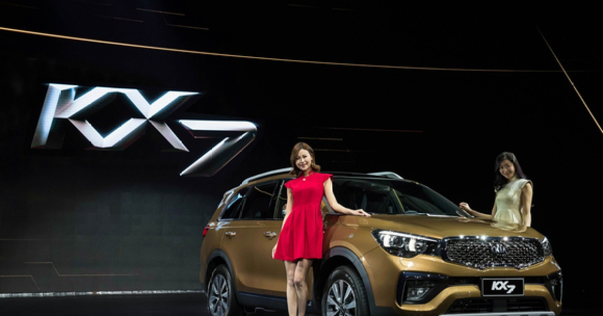 기아차, 중국 전용 중형 SUV 'KX7' 출시