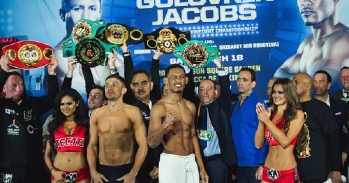 Golovkin Jacobs Boxing