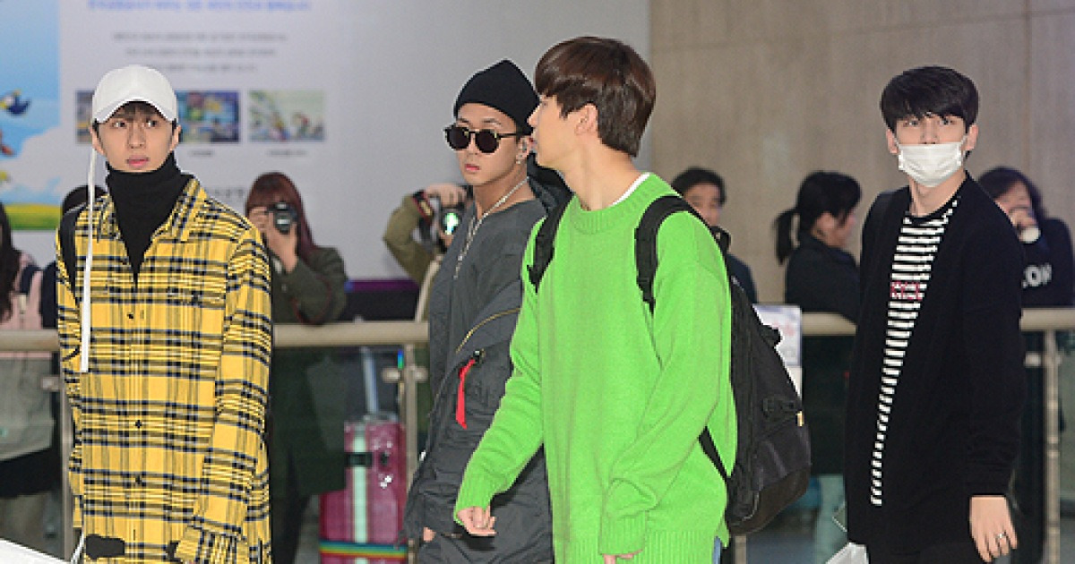 빅스 '공항에 뜬 K-POP 스타' [MBN포토]