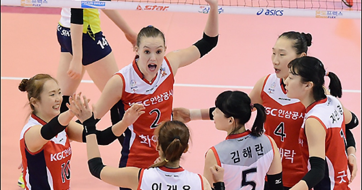 '알레나 55점 폭발' KGC인삼공사 3-2 승리, 승부는 3차전으로