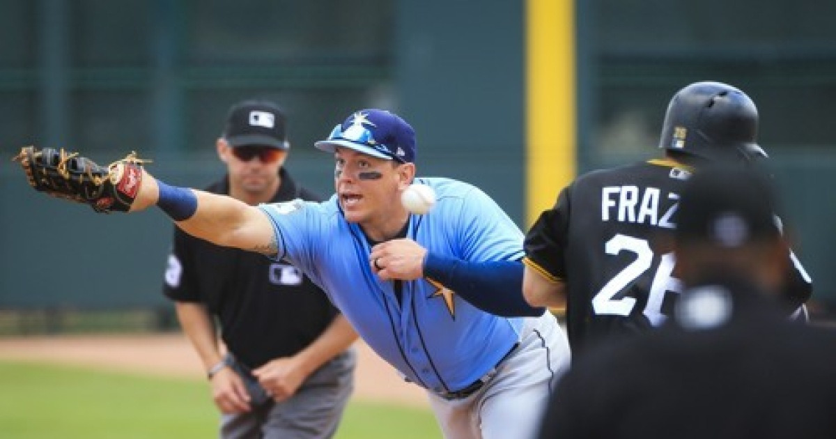 Rays Pirates Spring Baseball