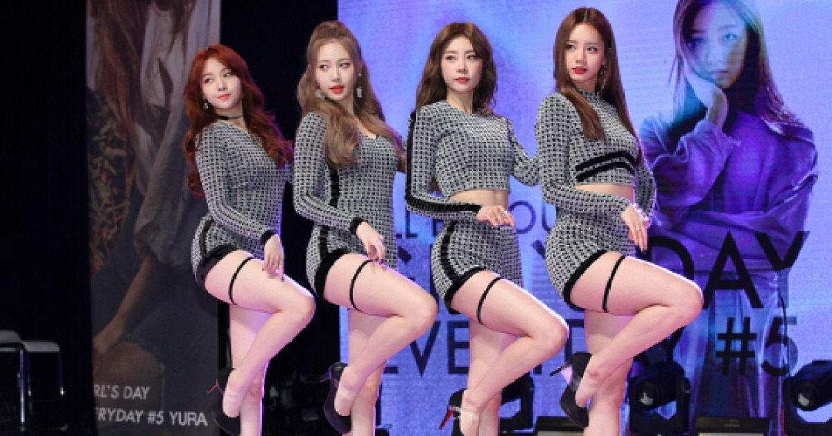 걸스데이 민아 유라 소진 혜리 누가누가 더 예쁘나~ 쇼케이스