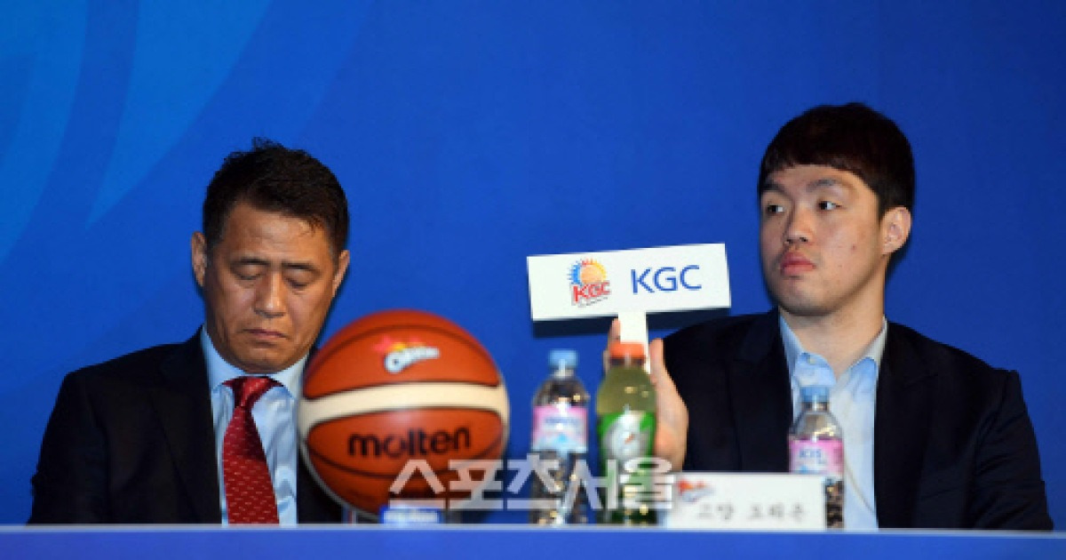 [SS포토]이승현, "KGC가 우승합니다"