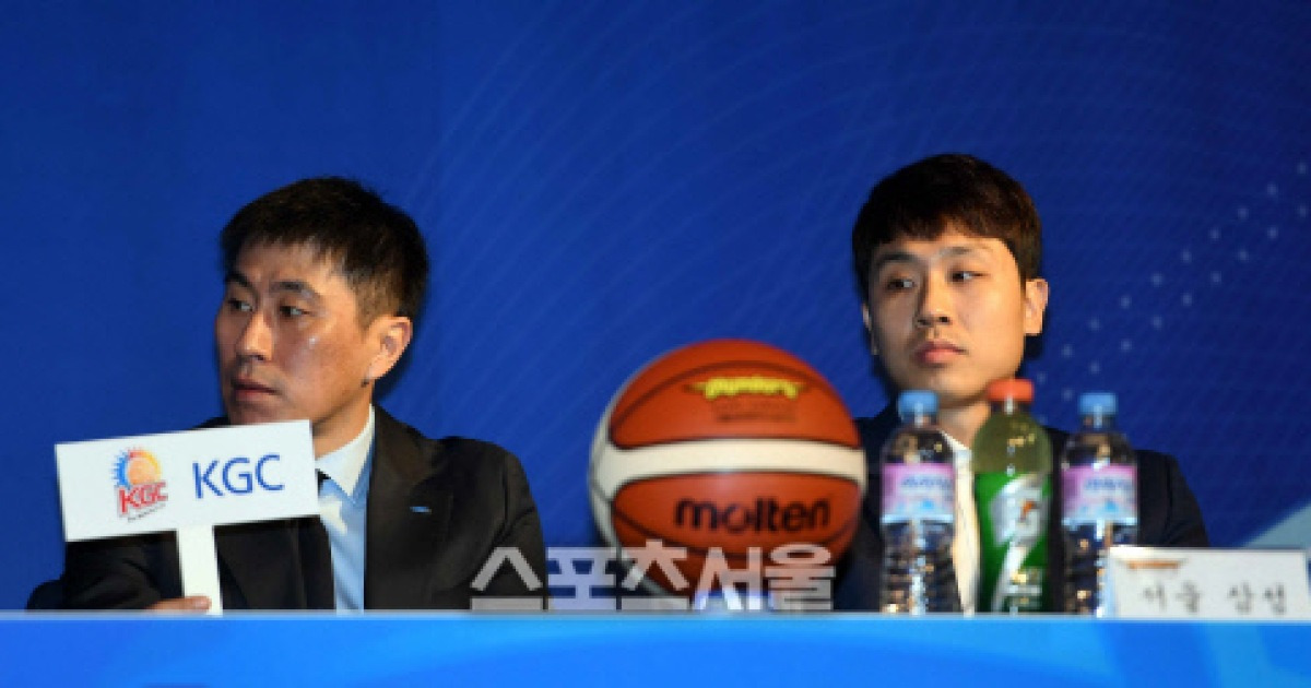 [SS포토]이상민, "KGC가 우승합니다"