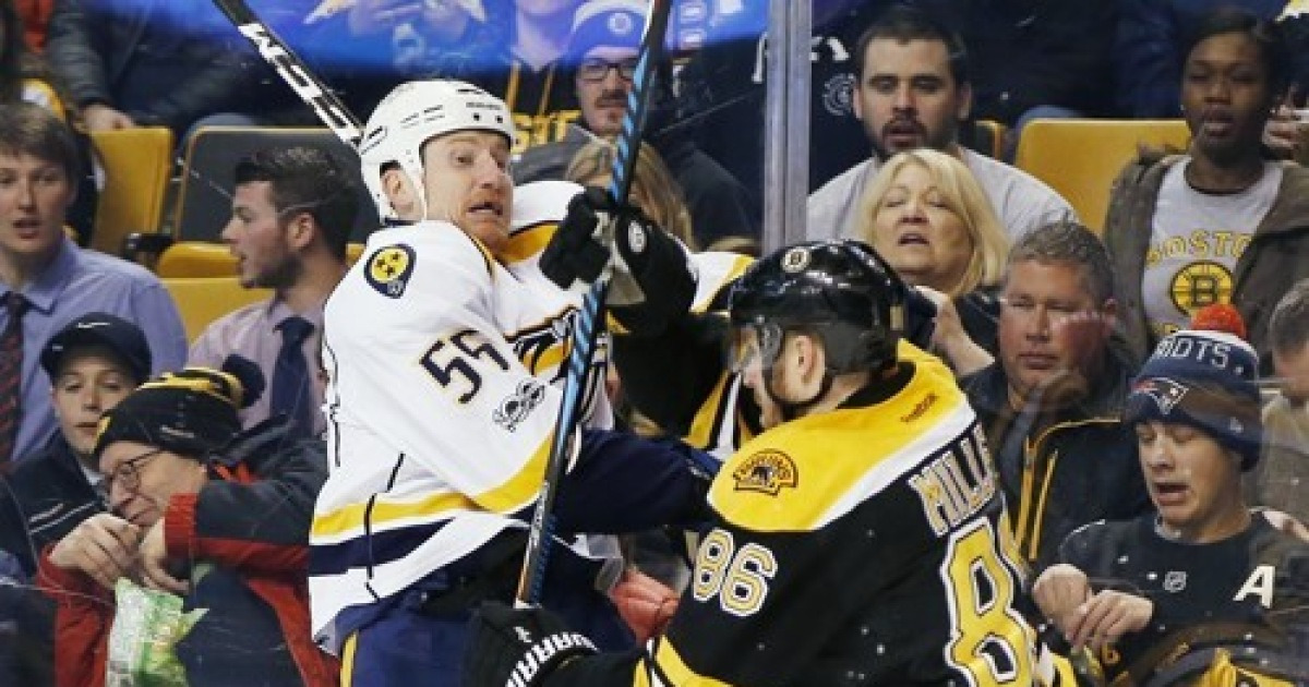 Predators Bruins Hockey