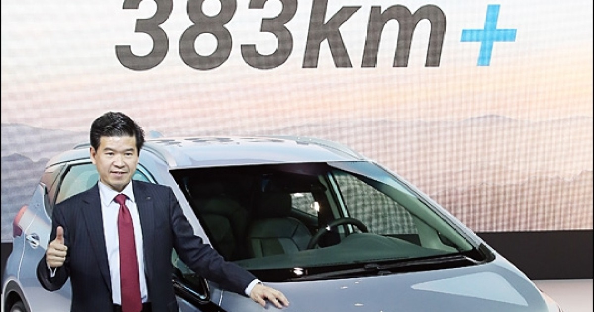 [사진]볼트EV, '1회 충전으로 383km 주행'