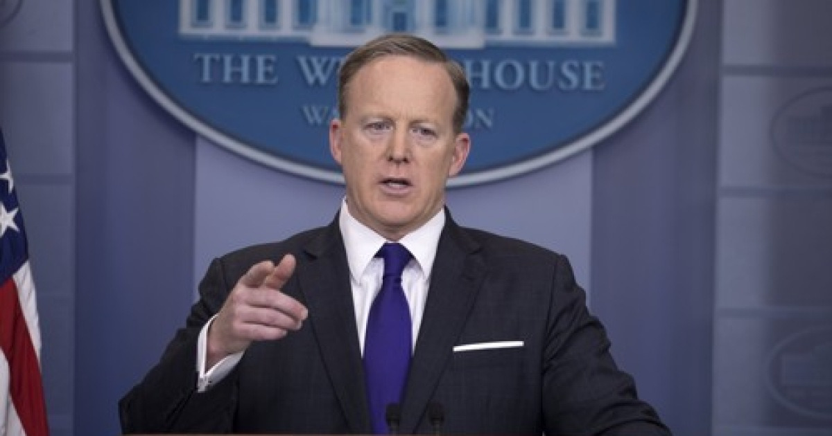 USA WHITE HOUSE SPICER