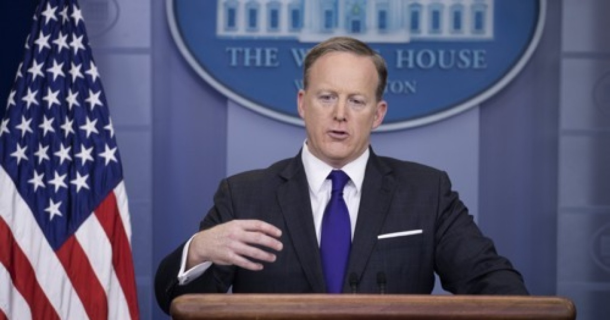 USA WHITE HOUSE SPICER