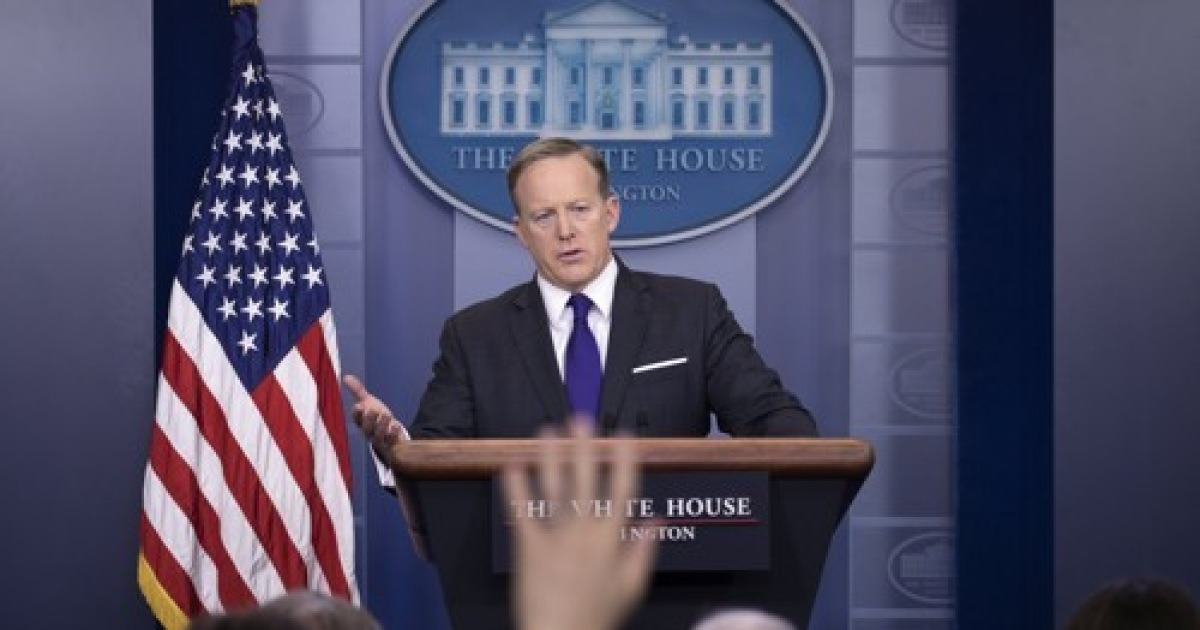 USA WHITE HOUSE SPICER