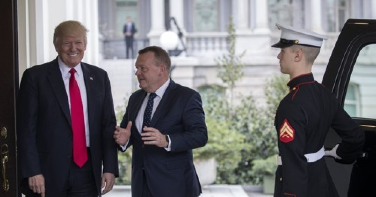 USA DENMARK TRUMP RASMUSSEN