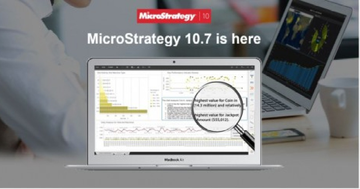 마이크로스트레티지, MicroStrategy 10.7™ 공개