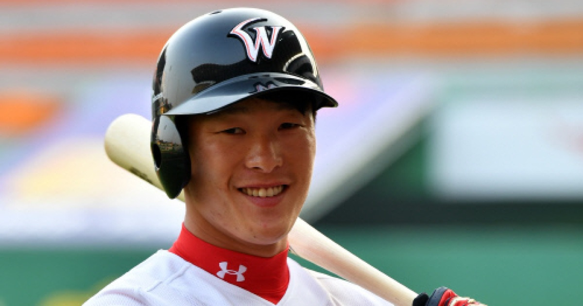 SK 트레이드 노수광, 긴장감 없는 미소[SS포토]