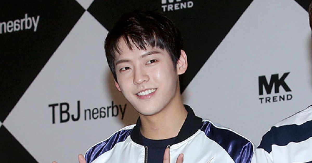 [bnt포토] 비투비 이민혁 '귀여운 브이~'