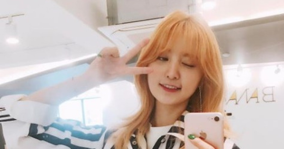 'D-3' EXID 정화, 컴백 앞두고 물 오른 미모 과시