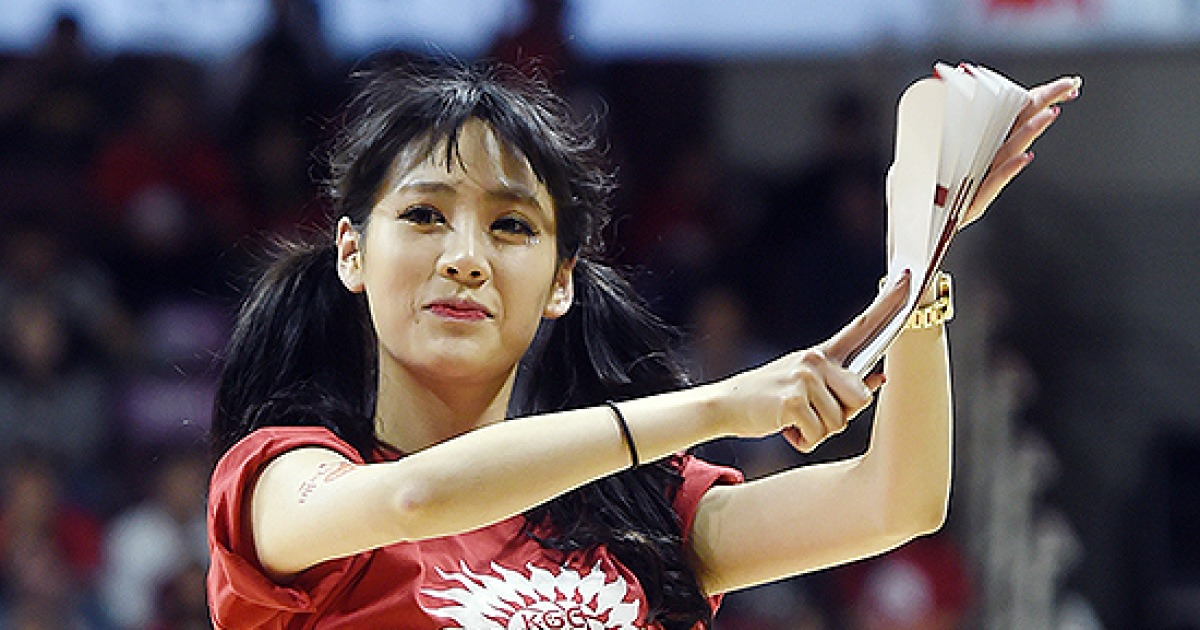 KGC 치어리더 '예쁨 흩날리며'[포토]