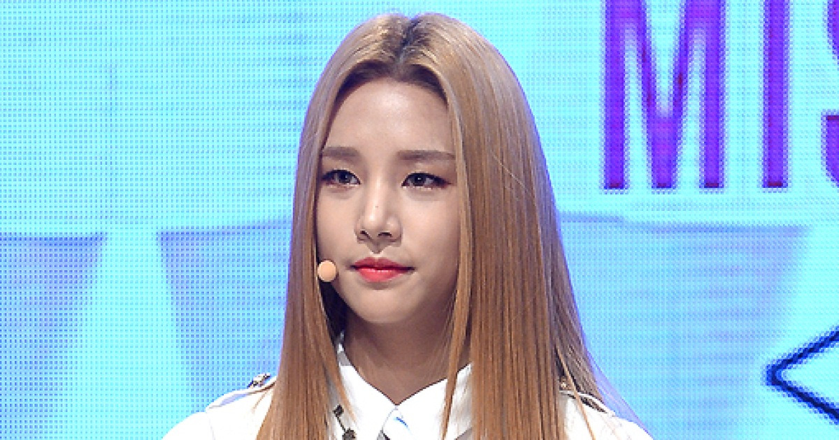 라붐 솔빈 '금빛 헤어 변신' [MBN포토]