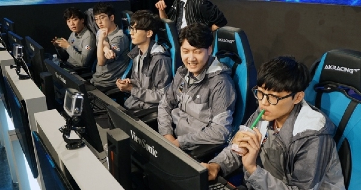 [LOL]CJ, 1티어 케넨 활약 앞세워 1세트 승리