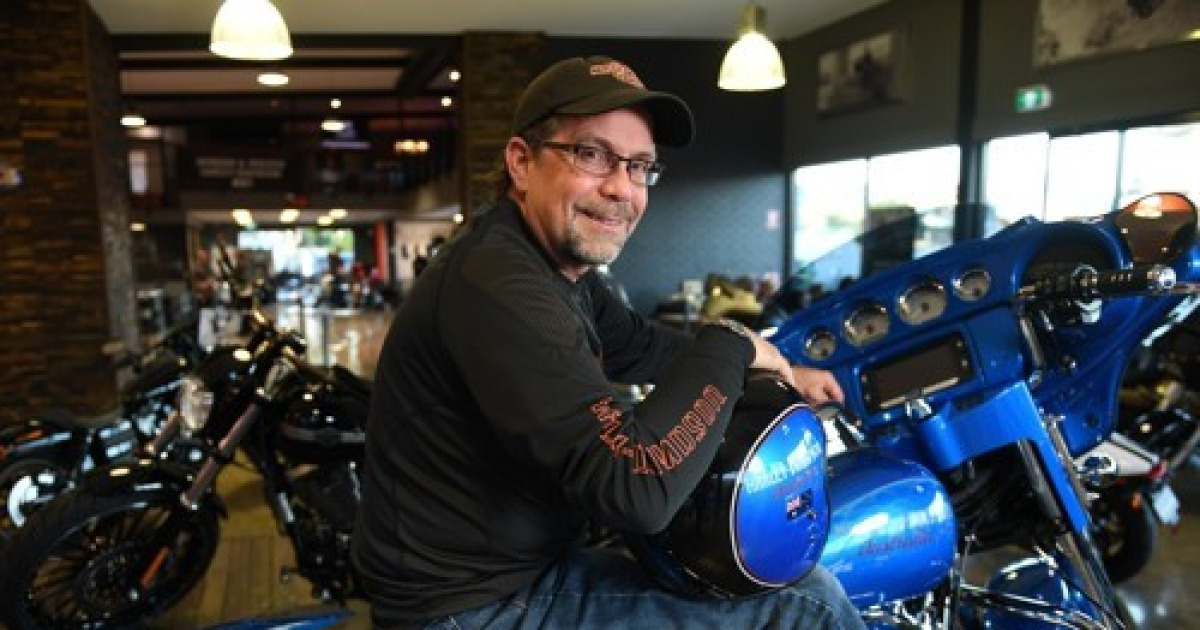 AUSTRALIA BILL DAVIDSON MOTORCYCLE