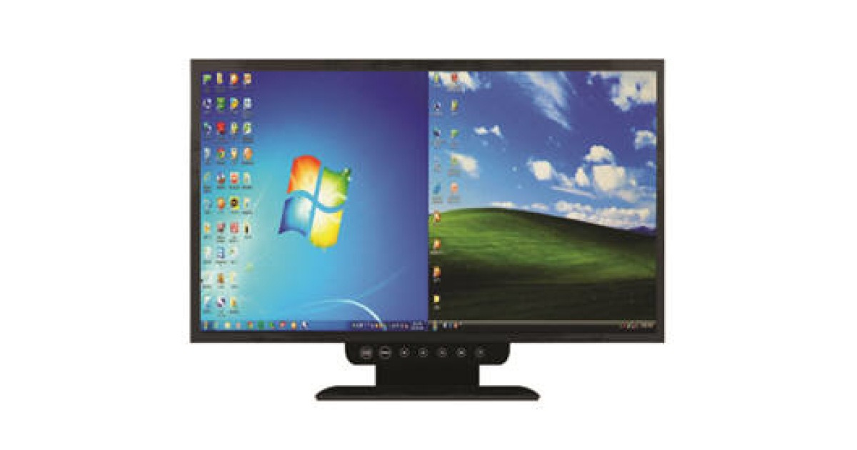 스스로 해상도 조절하는 모니터 등장.. 2PC 화면 분할해도 깨짐현상 없어